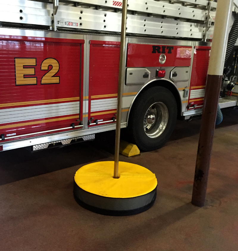 fire-pole-pad - A Better Fire Pole Mat