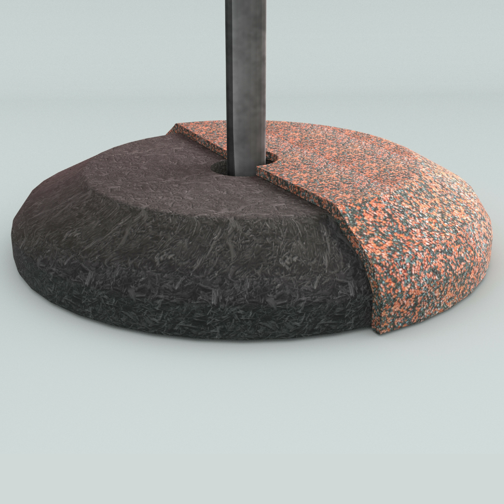Fire Pole Mat - Open - A Better Fire Pole Mat